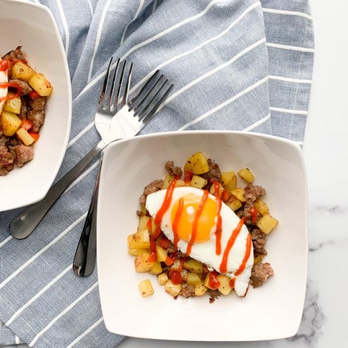 Sausage and Potato Hash – Keeping On Point
