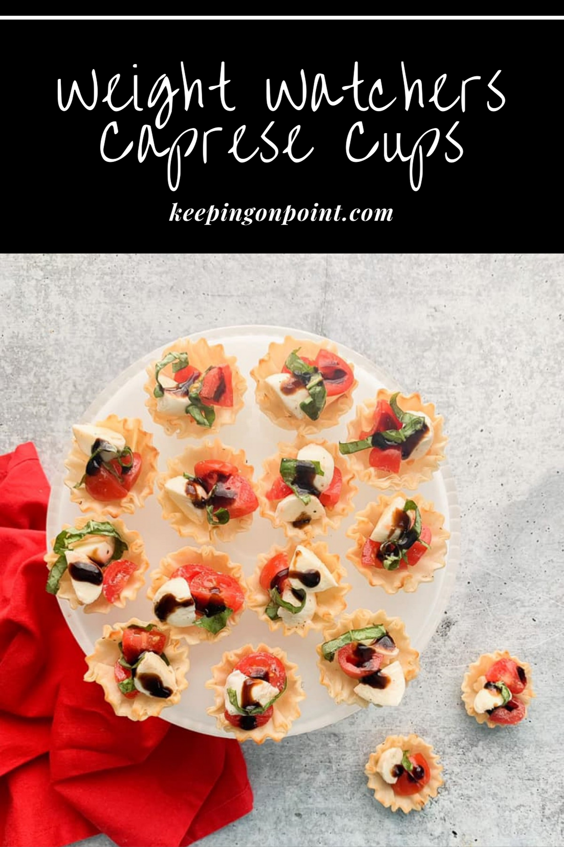 Caprese Cups