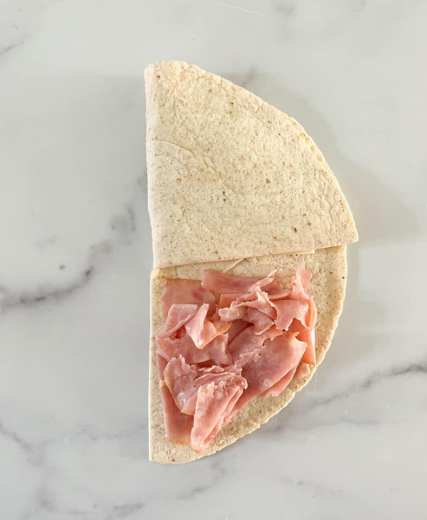 Ham and Cheese Folded Wrap