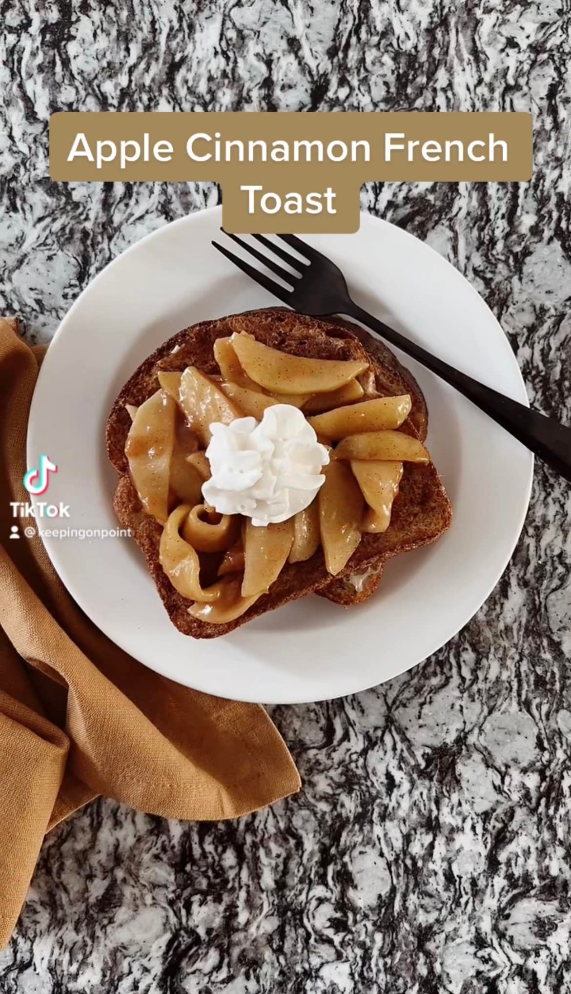 Apple Cinnamon French Toast