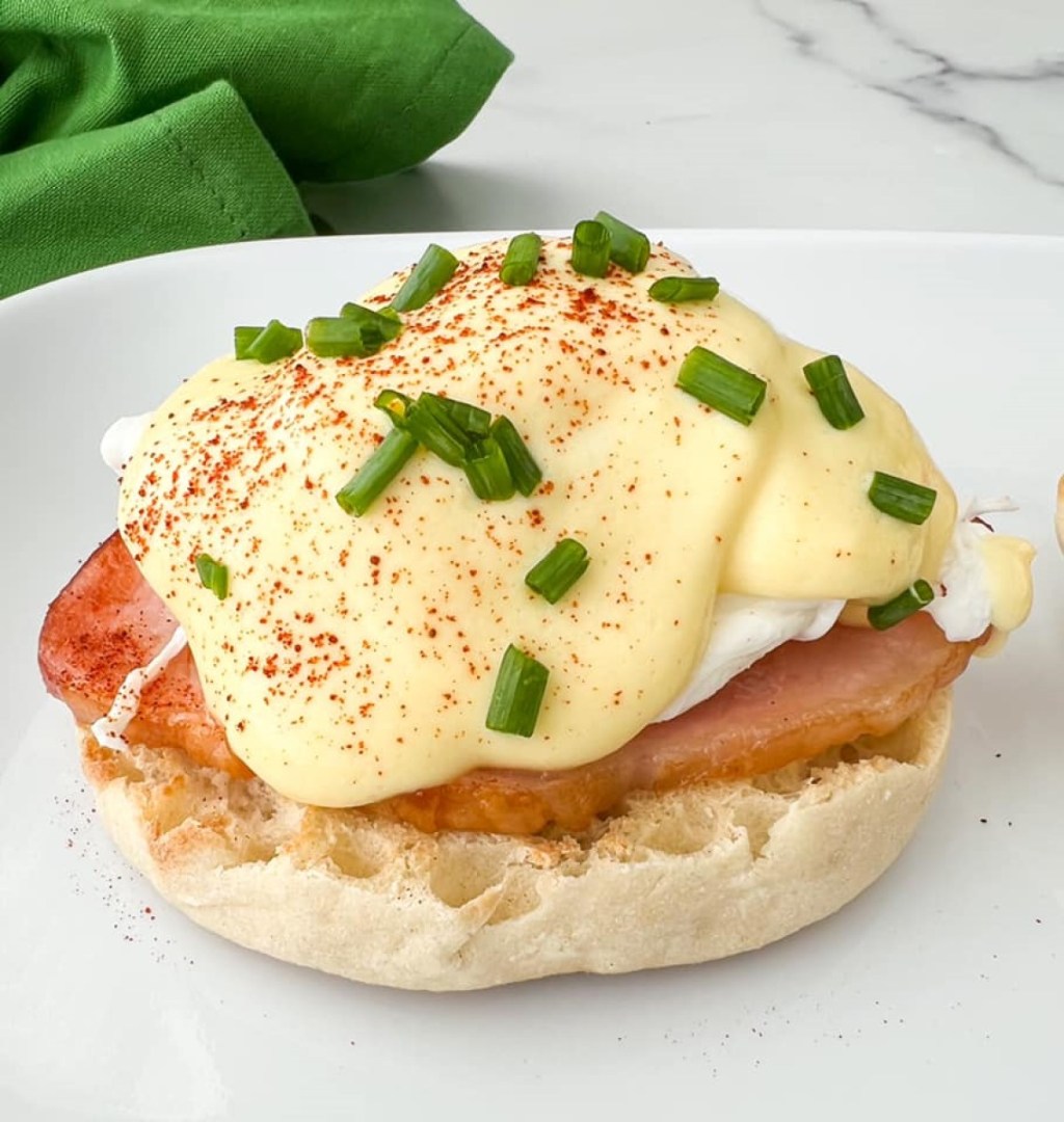 Lightened Up Eggs Benedict