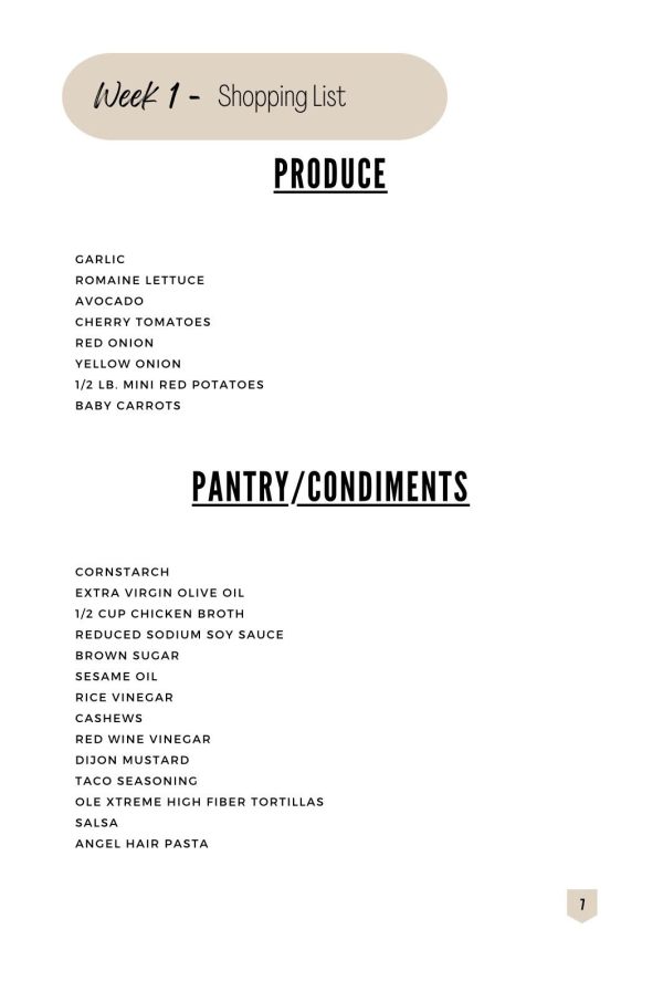 The Ultimate Meal Plan Cookbook