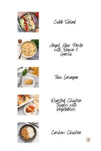 The Ultimate Meal Plan Cookbook